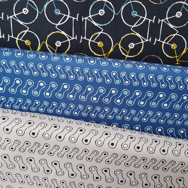 Bicycle Fabric - Etsy UK
