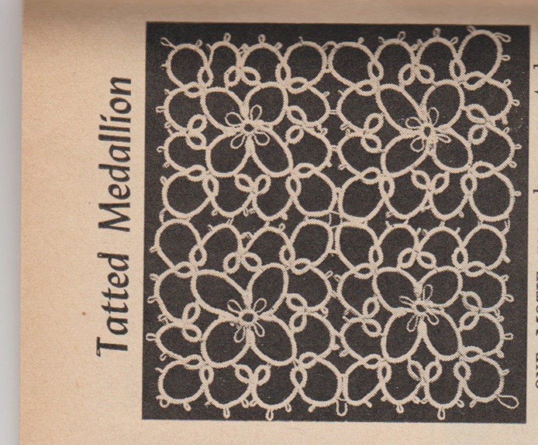 Madalion carré tatoué des années 1950 P.D.F - Etsy France