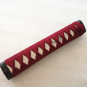 10 Colors Japanese Samurai Sword Fittings Katana Handle 20 Cm Tsuka ...
