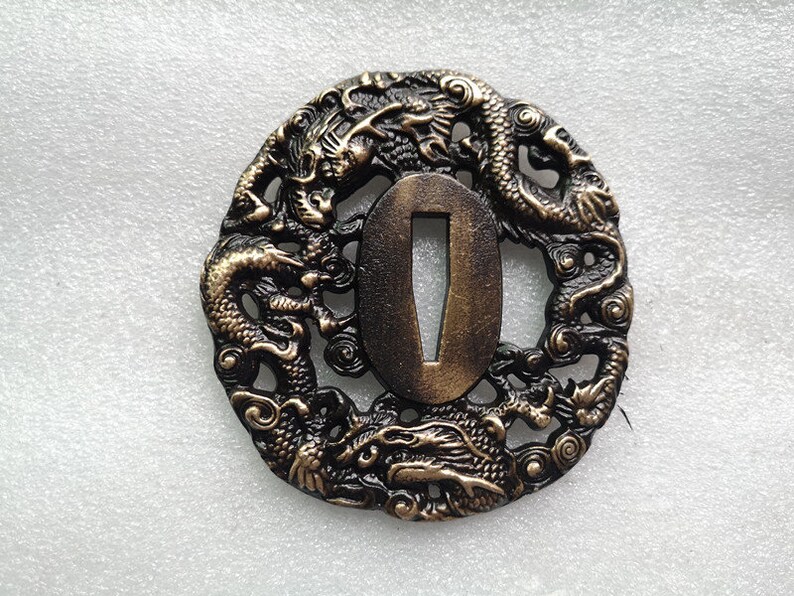 Brass,handguard,japanesesword,katana,samurai,sword,fittingsampadapter ...