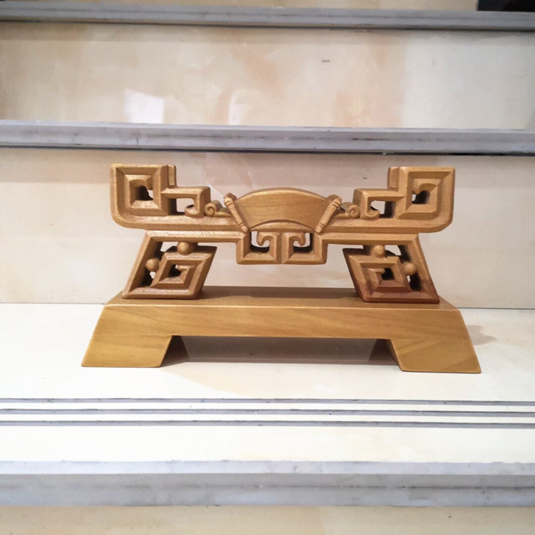 Hand Carved Samurai Sword Rack Sword Stand Weapon Stand Short Sword - Etsy