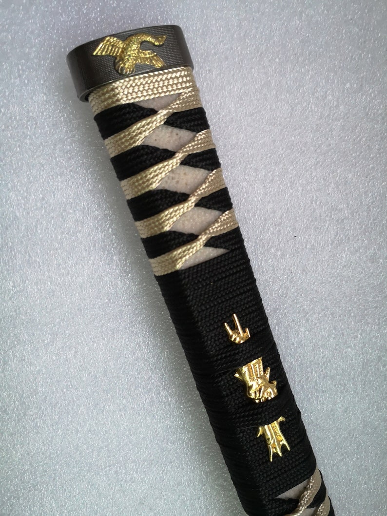 Japanese Samurai Katana Sword Handle Tsuka 26cm Alloy Menuki - Etsy