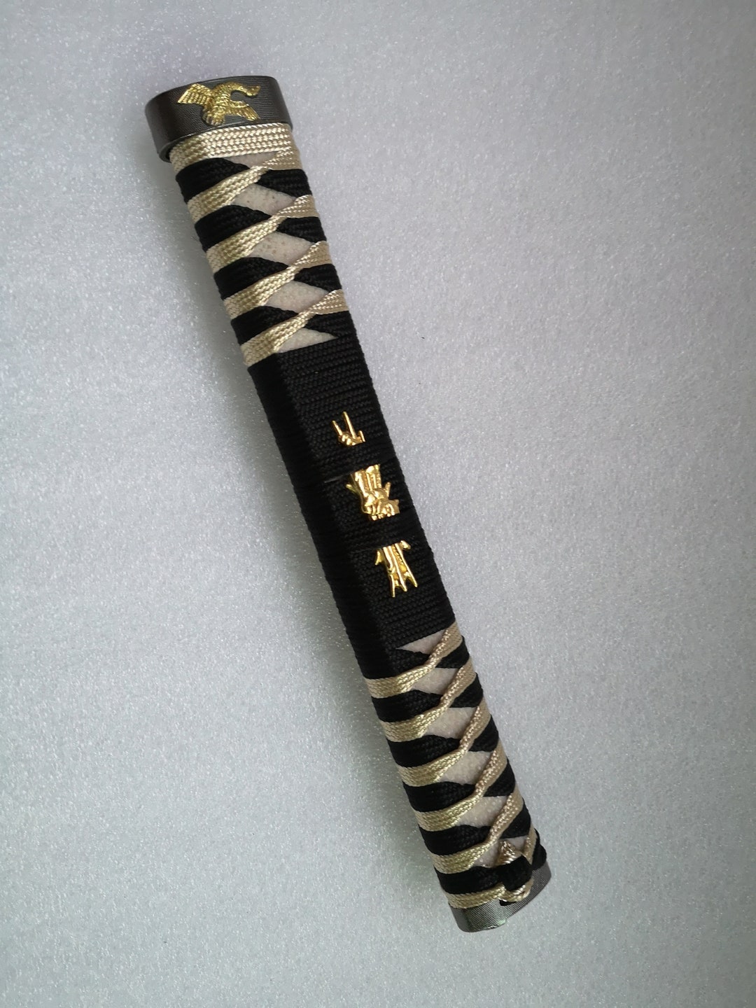 Japanese Samurai Katana Sword Handle Tsuka 26cm Alloy Menuki Tsuba - Etsy