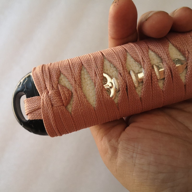 Japanese Samurai Katana Sword Handle Tsuka 15cm Alloy Menuki - Etsy