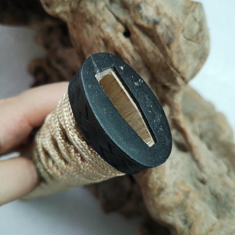 20cm Length Synthetic Silk Ito White Rayskin Tsuka for - Etsy