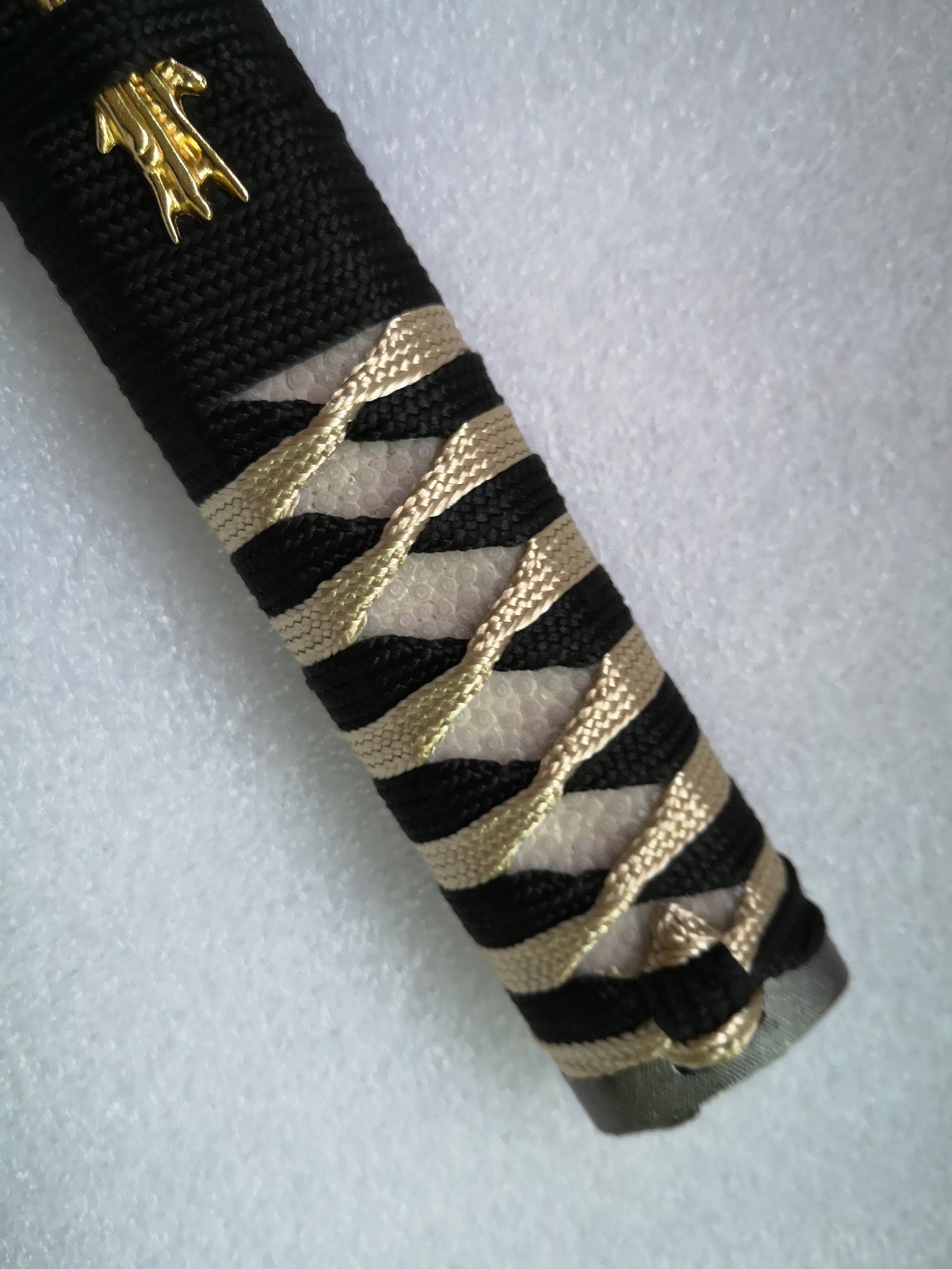 Japanese Samurai Katana Sword Handle Tsuka 26cm Alloy Menuki Tsuba - Etsy
