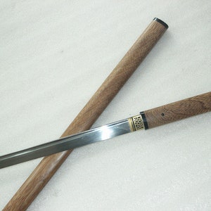 High Quality Japanese Samurai Ninja Sword Damascus Sword Ninja Straight ...