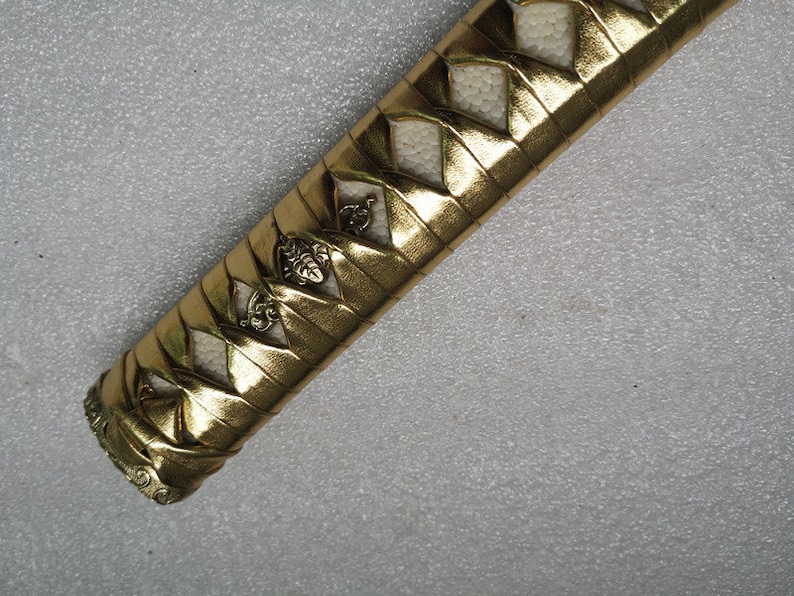 REAL Rayskin Handle Tsuka Leather for Japanese Samurai KATANA - Etsy