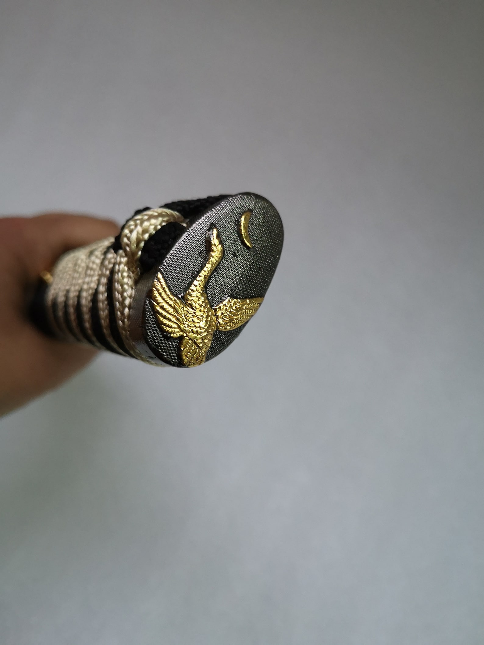 Japanese Samurai Katana Sword Handle Tsuka 26cm Alloy Menuki - Etsy