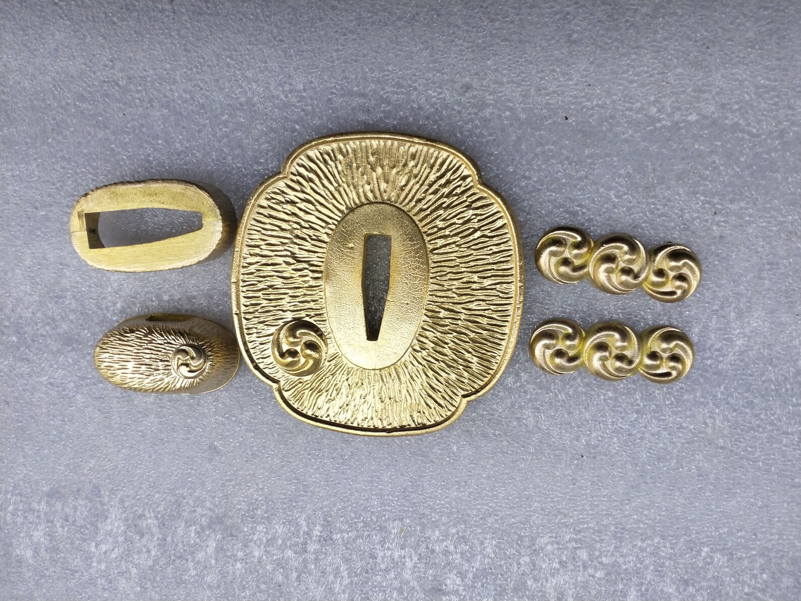 Brass,handguard,japanesesword,katana,samurai,sword,fittingsampadapter ...