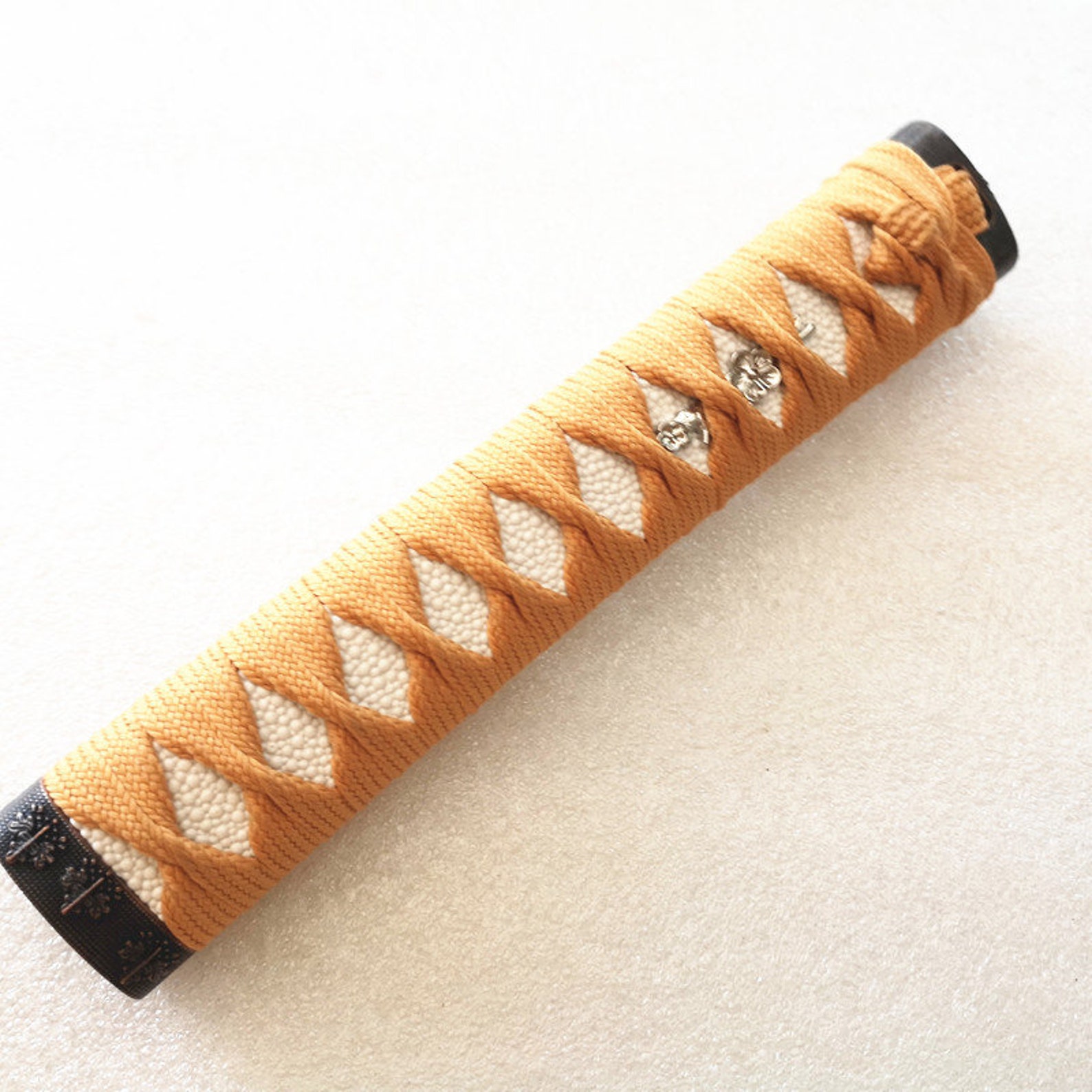 10 Colors Japanese Samurai Sword Fittings Katana Handle 20 Cm Tsuka ...