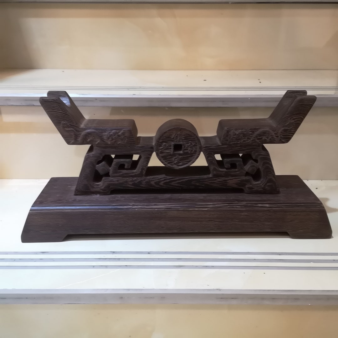 Hand Carved Samurai Sword Rack Sword Stand Weapon Stand - Etsy