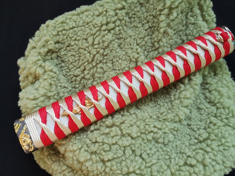 Japanese Samurai Katana Sword Handle Tsuka 26cm Alloy Menuki - Etsy