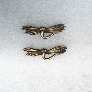 Handmade Japanese Tsuba Dragonfly Pattern, Japanese Sword Part, Also ...