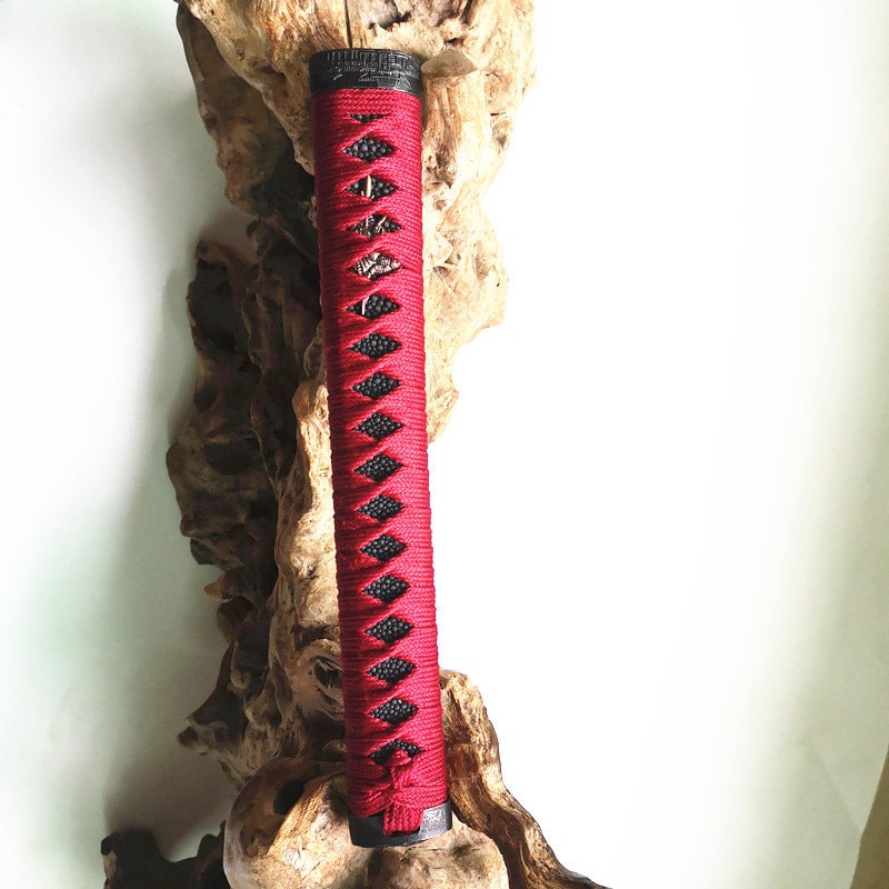 Japanese Samurai Katana Sword Handle Tsuka 26cm Alloy Menuki Tsuba - Etsy