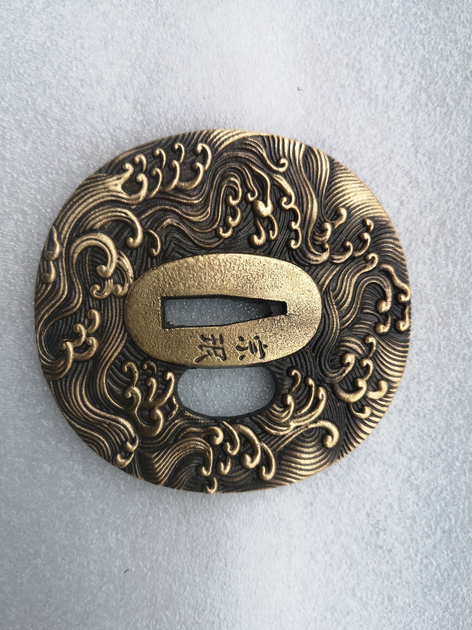 Brass,handguard,japanesesword,katana,samurai,sword,fittingsampadapter ...