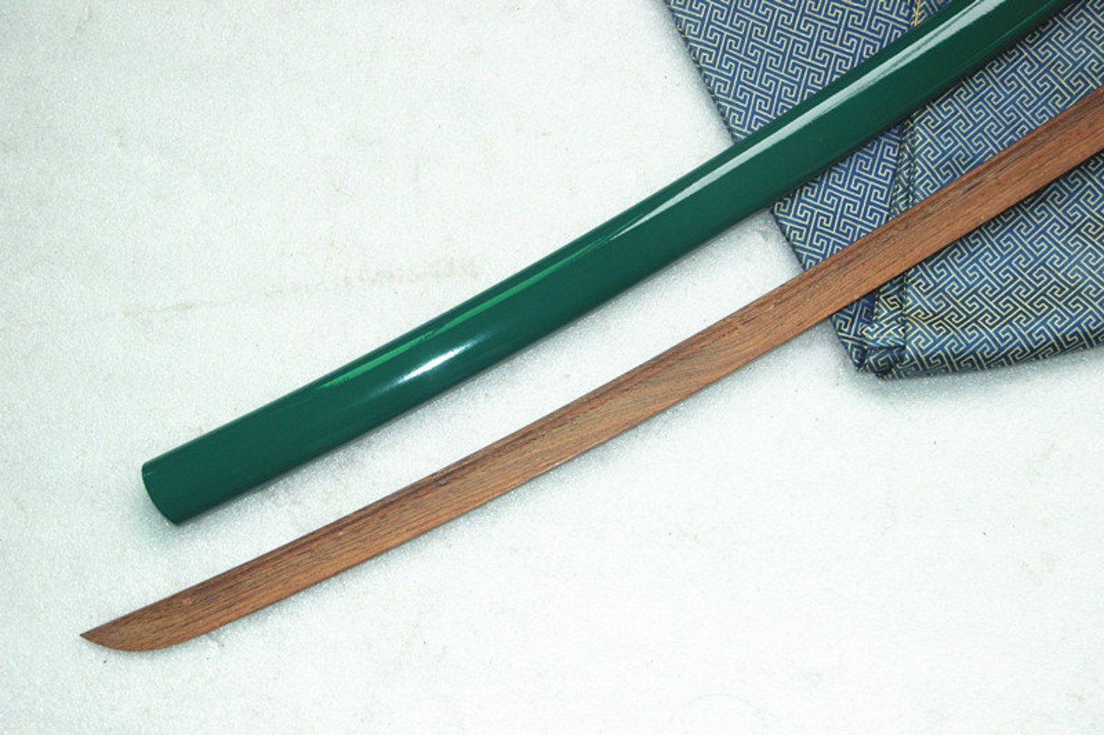 Wooden Samurai Katana Sword W/ Scabbard Cosplay Video Game - Etsy