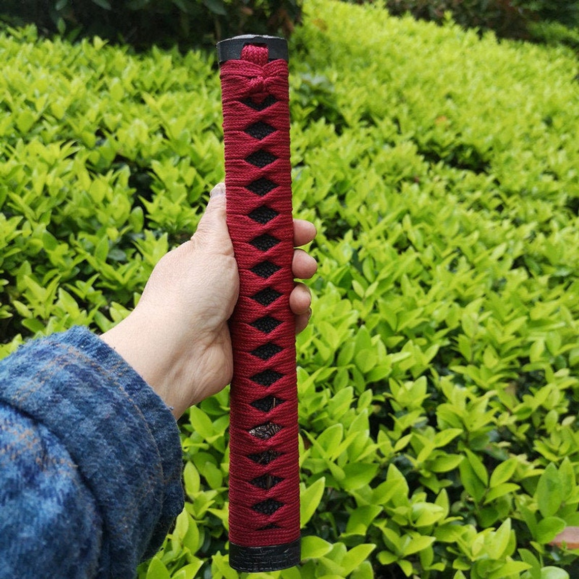 Japanese Samurai Katana Sword Handle Tsuka 26cm Alloy Menuki Tsuba - Etsy