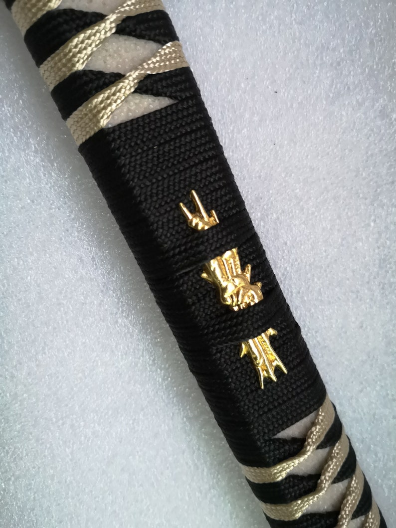 Japanese Samurai Katana Sword Handle Tsuka 26cm Alloy Menuki | Etsy