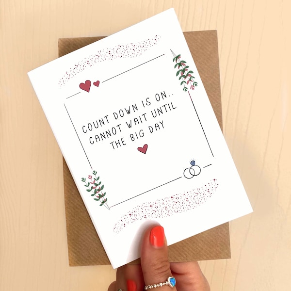 Wedding Countdown - Etsy