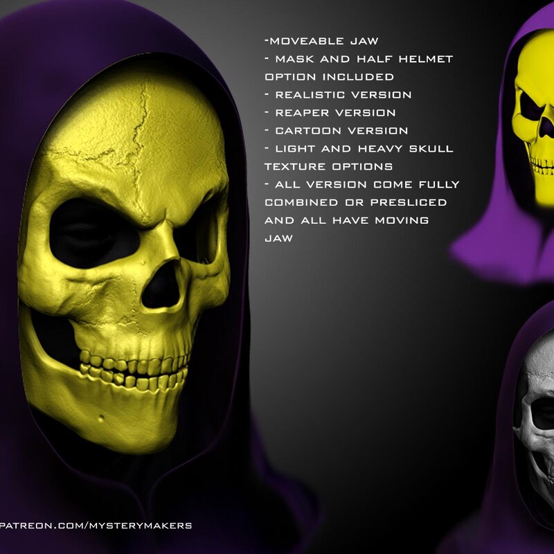 Skeletor Costume - Etsy