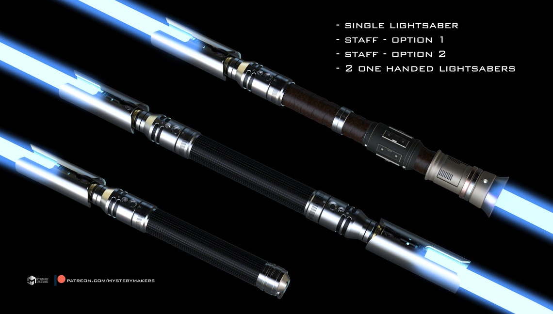 Cal Kestis Functional Lightsaber Files ( Stl Files - DIGITAL DOWNLOAD ...