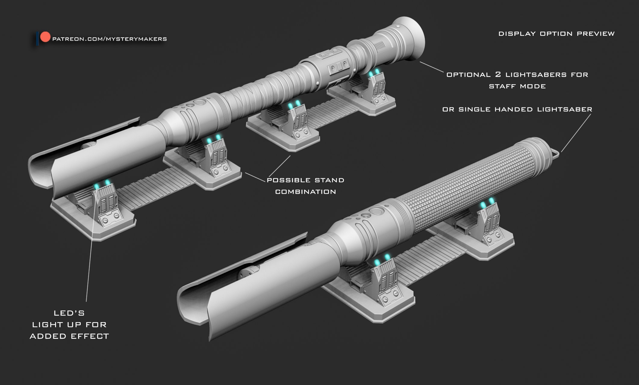 Cal Kestis Functional Lightsaber Files ( Stl Files - DIGITAL DOWNLOAD ...