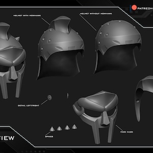 Maximus Gladiator Helmet (stl Files - Digital Download Only) - Etsy