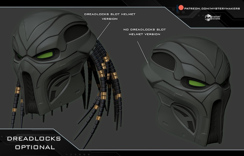 Predator Spawn Helmet (stl Files - Digital Download Only) - Etsy