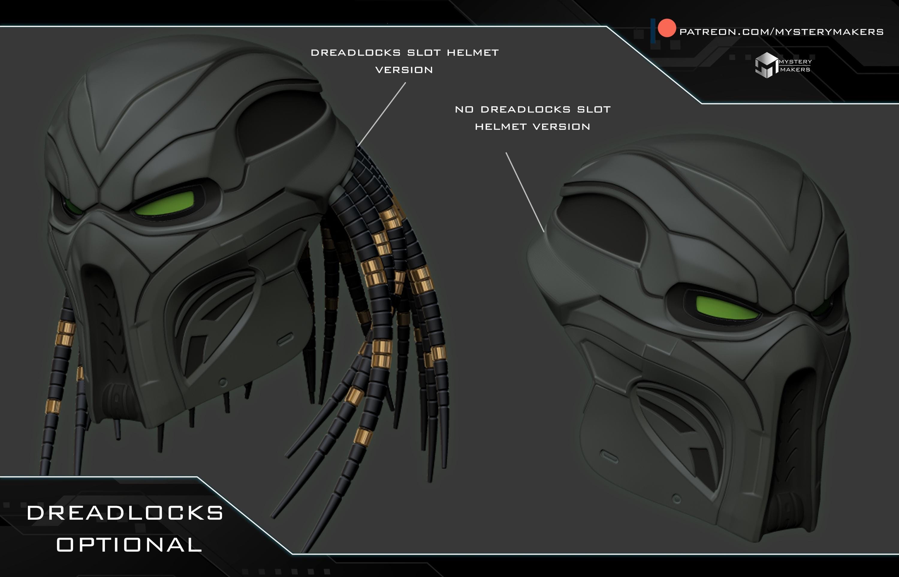 Predator Spawn Helmet (stl Files - Digital Download Only) - Etsy