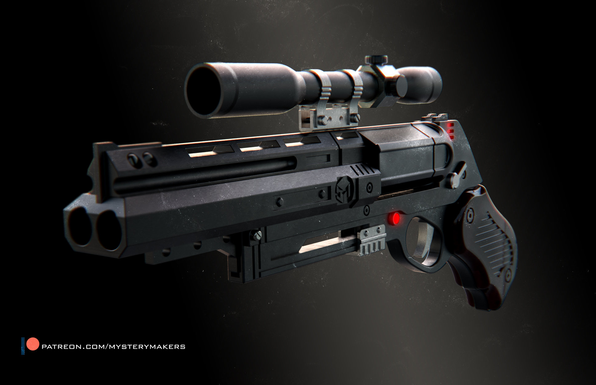 Custom Heavy Blaster Inspired by RSKF 44 Heavy Blaster With - Etsy