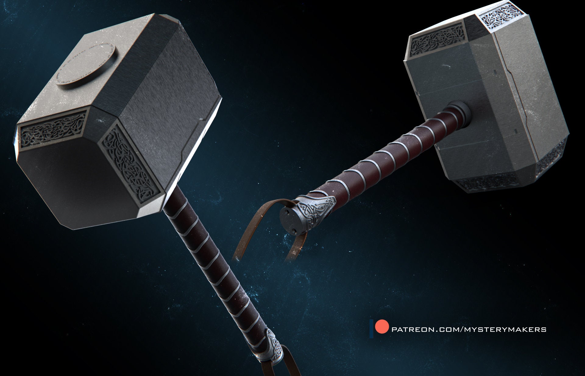 Mjolnir From Thor and Love and Thunder stl Files Digital - Etsy