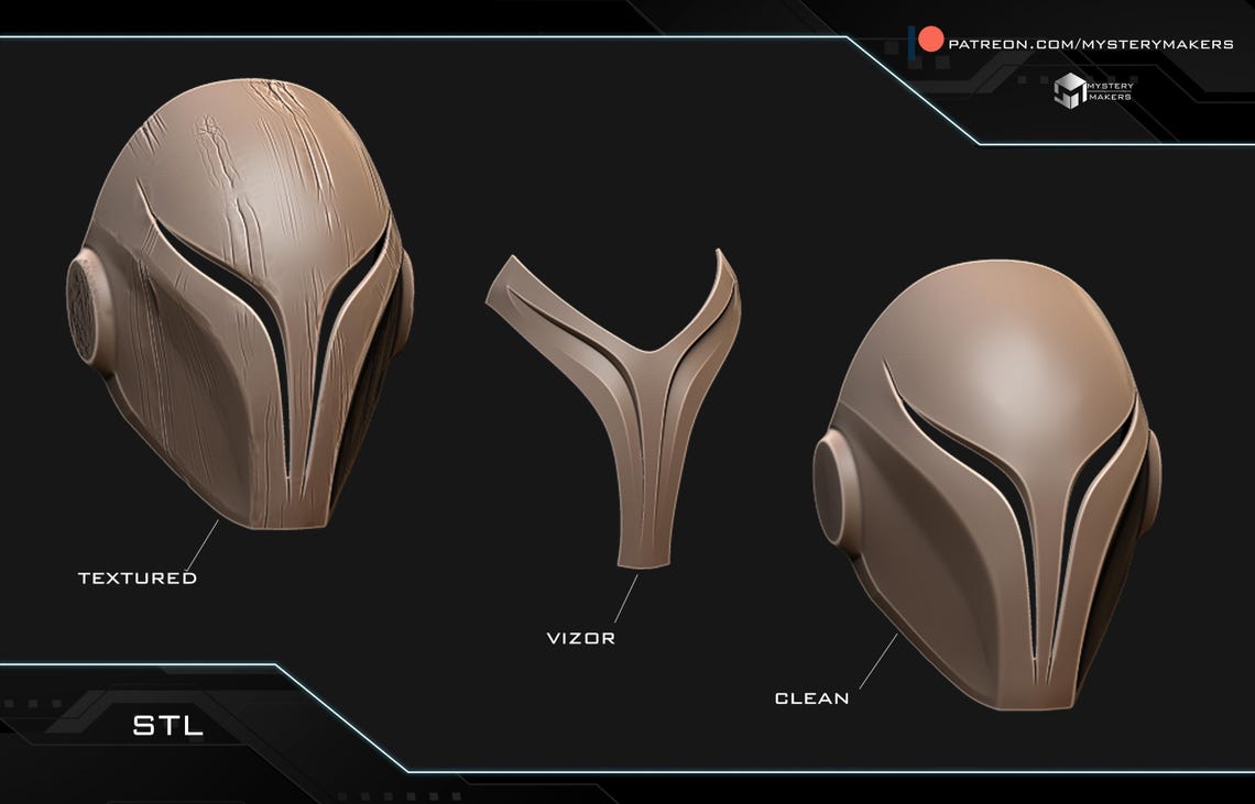 Temple Guard Mask (stl Files - Digital Download Only) - Etsy