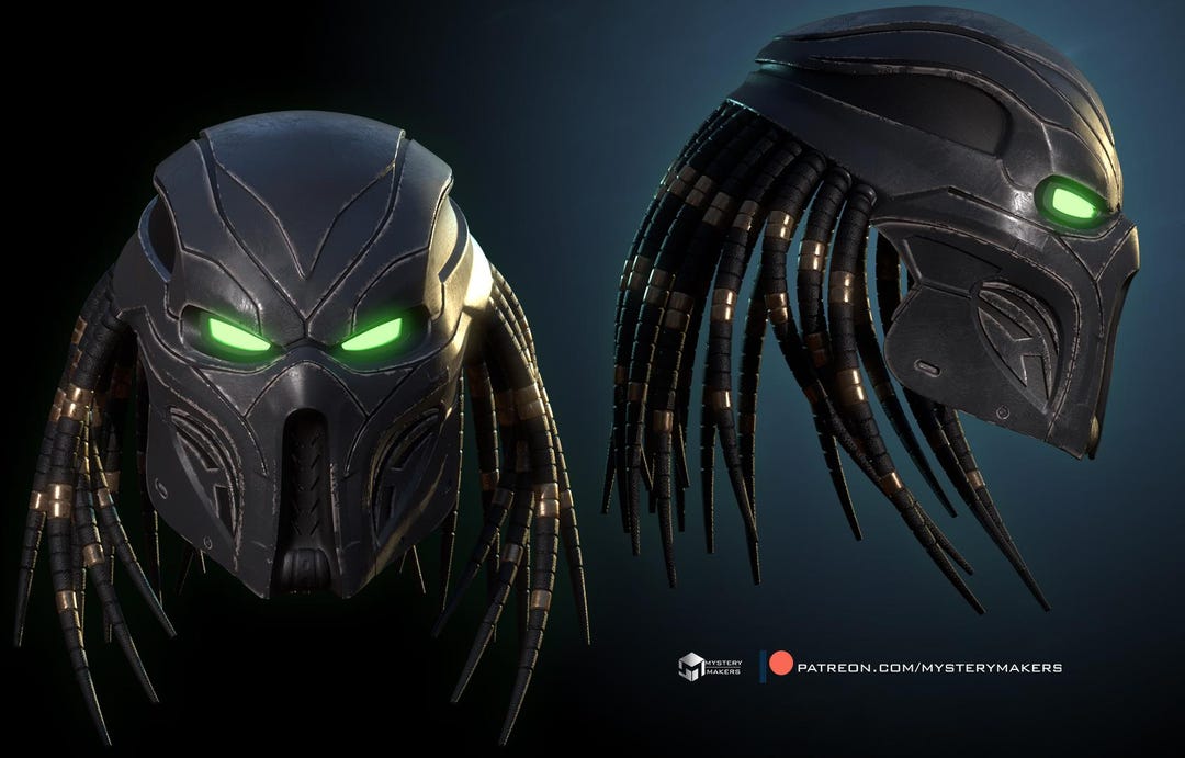 Predator Spawn Helmet (stl Files - Digital Download Only) - Etsy
