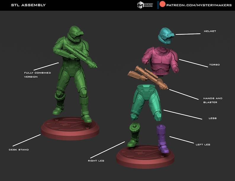 Havoc Trooper Statue (stl Files - Digital Download Only) - Etsy