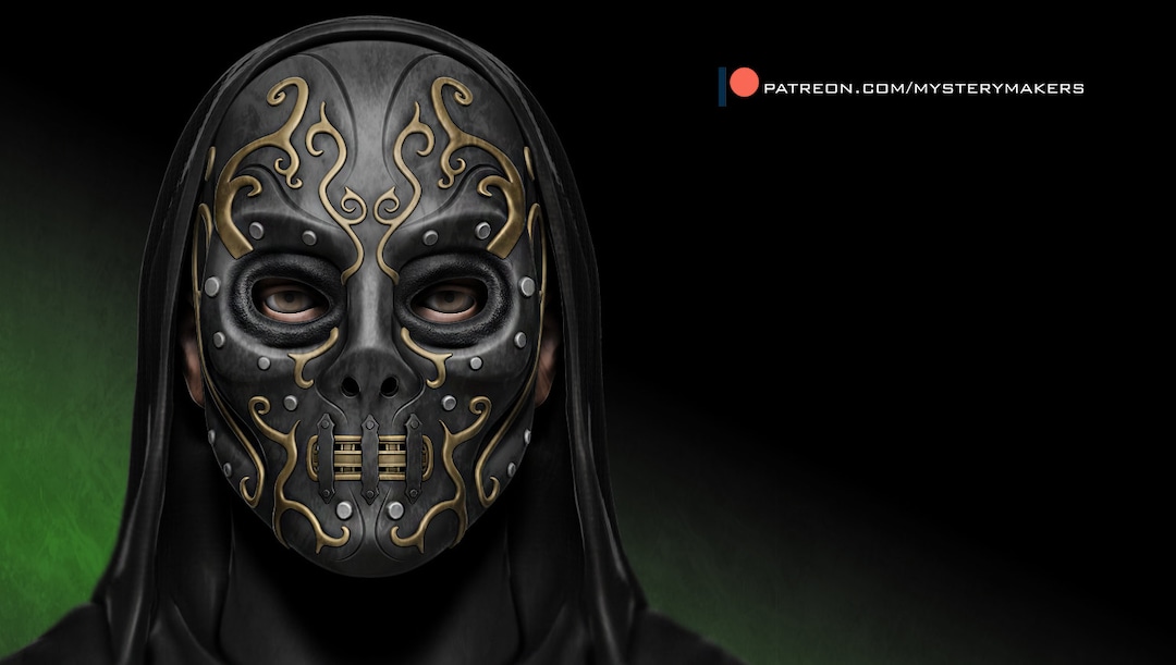 Death Eater Mask (stl Files - Digital Download Only) - Etsy