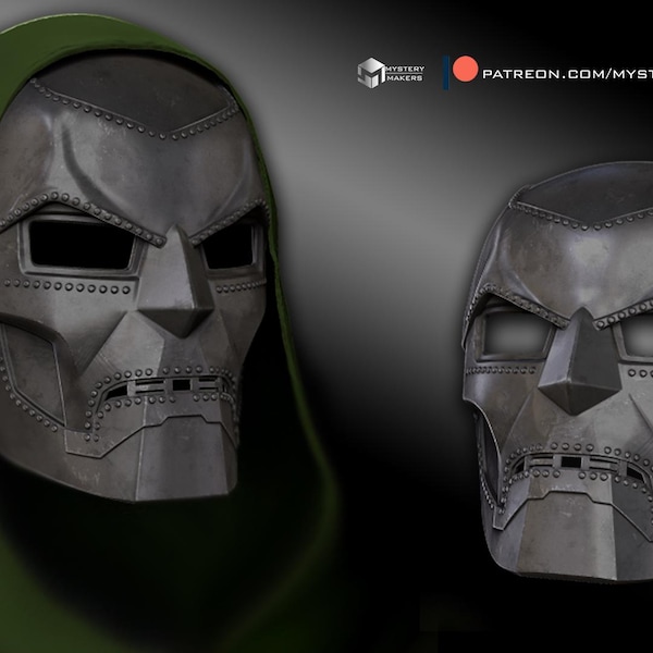 Mf Doom Mask Template - Etsy
