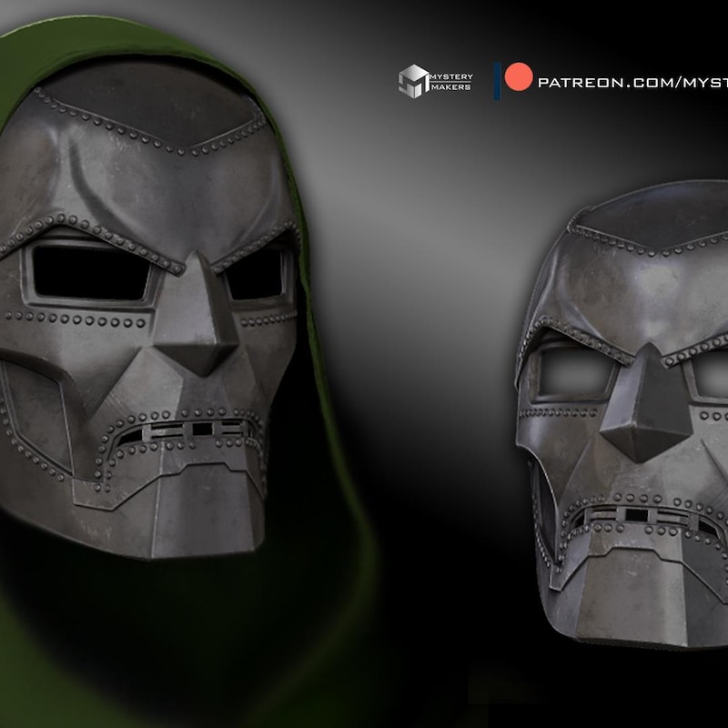 Dr Doom Mask - Etsy