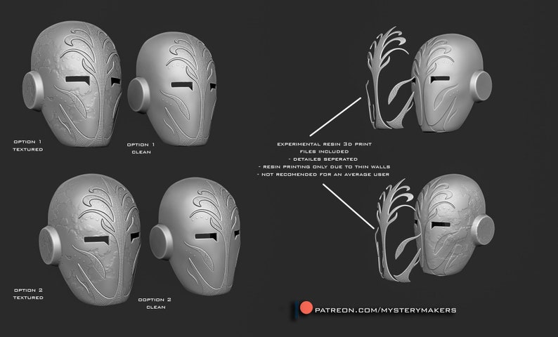Jedi Temple Guard Mask Realistic ( Stl Files - Digital Download Only ...