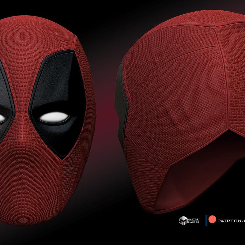 Deadpool Mask - Etsy
