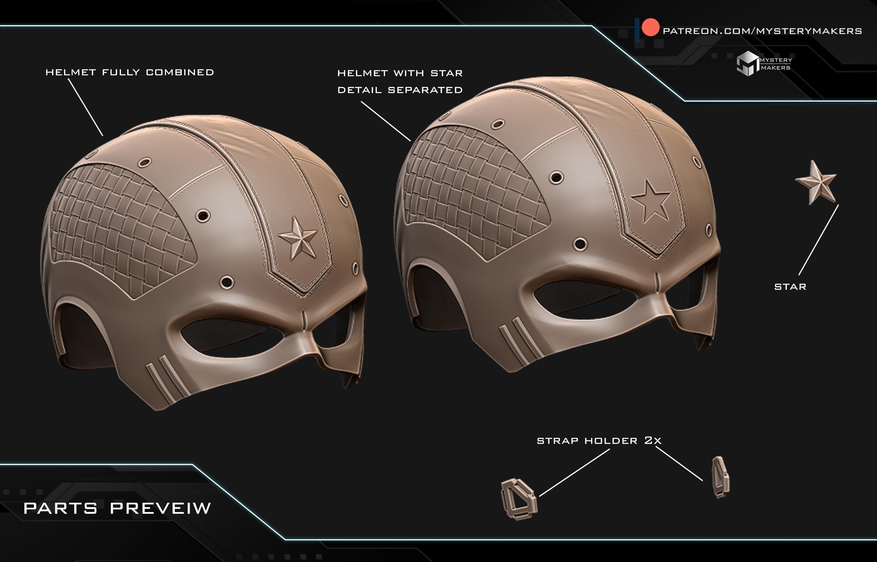 Red Guardian Helmet (stl Files - Digital Download Only) - Etsy