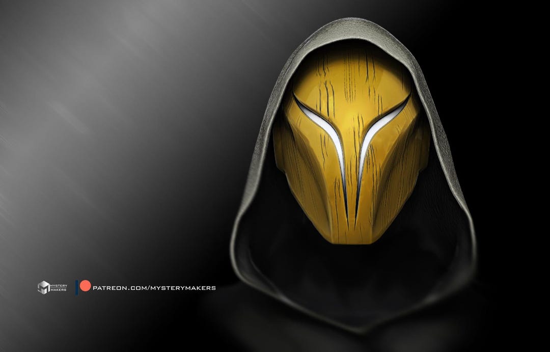Temple Guard Mask (stl Files - Digital Download Only) - Etsy