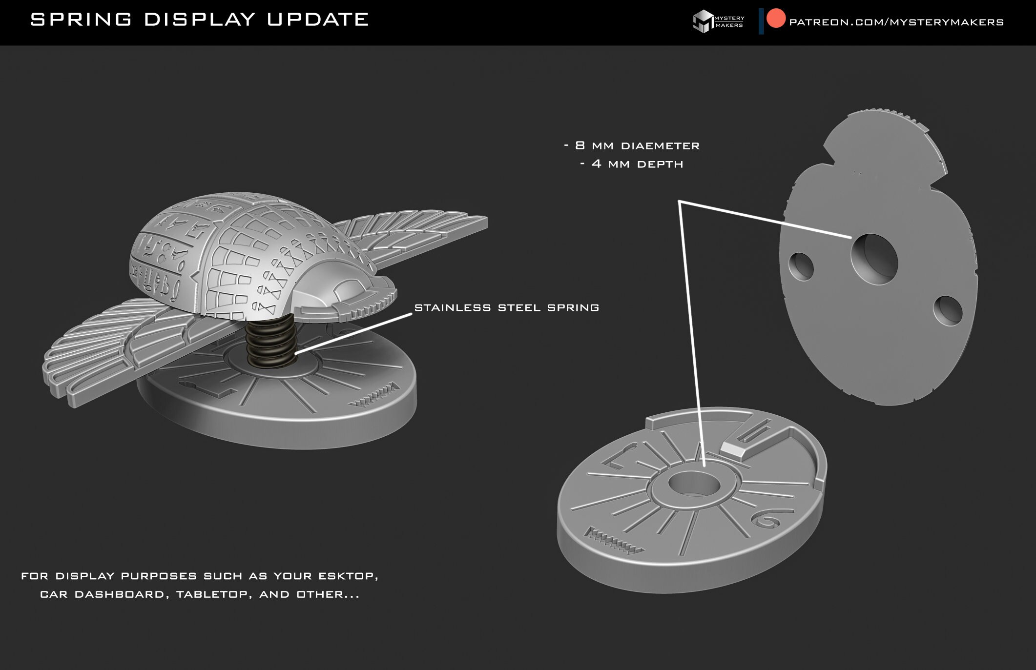 Scarab Compas (stl Files - Digital Download Only) - Etsy Australia