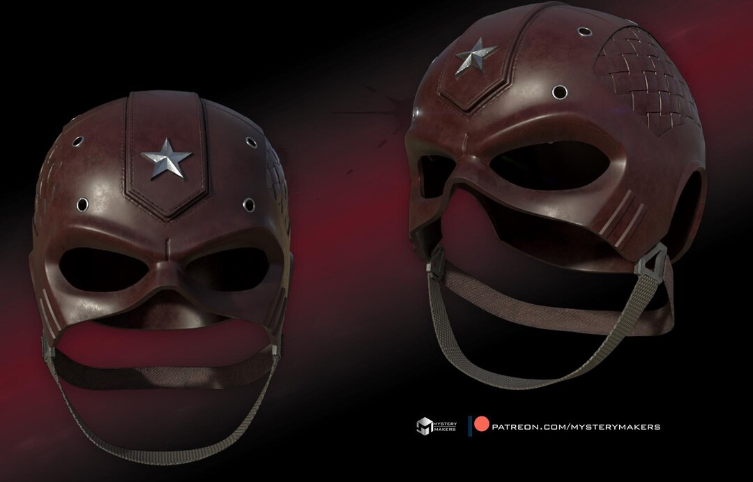 Red Guardian Helmet (stl Files - Digital Download Only) - Etsy