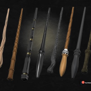 Custom Wand Set for 3d Printing (stl Files - Digital Download Only ...