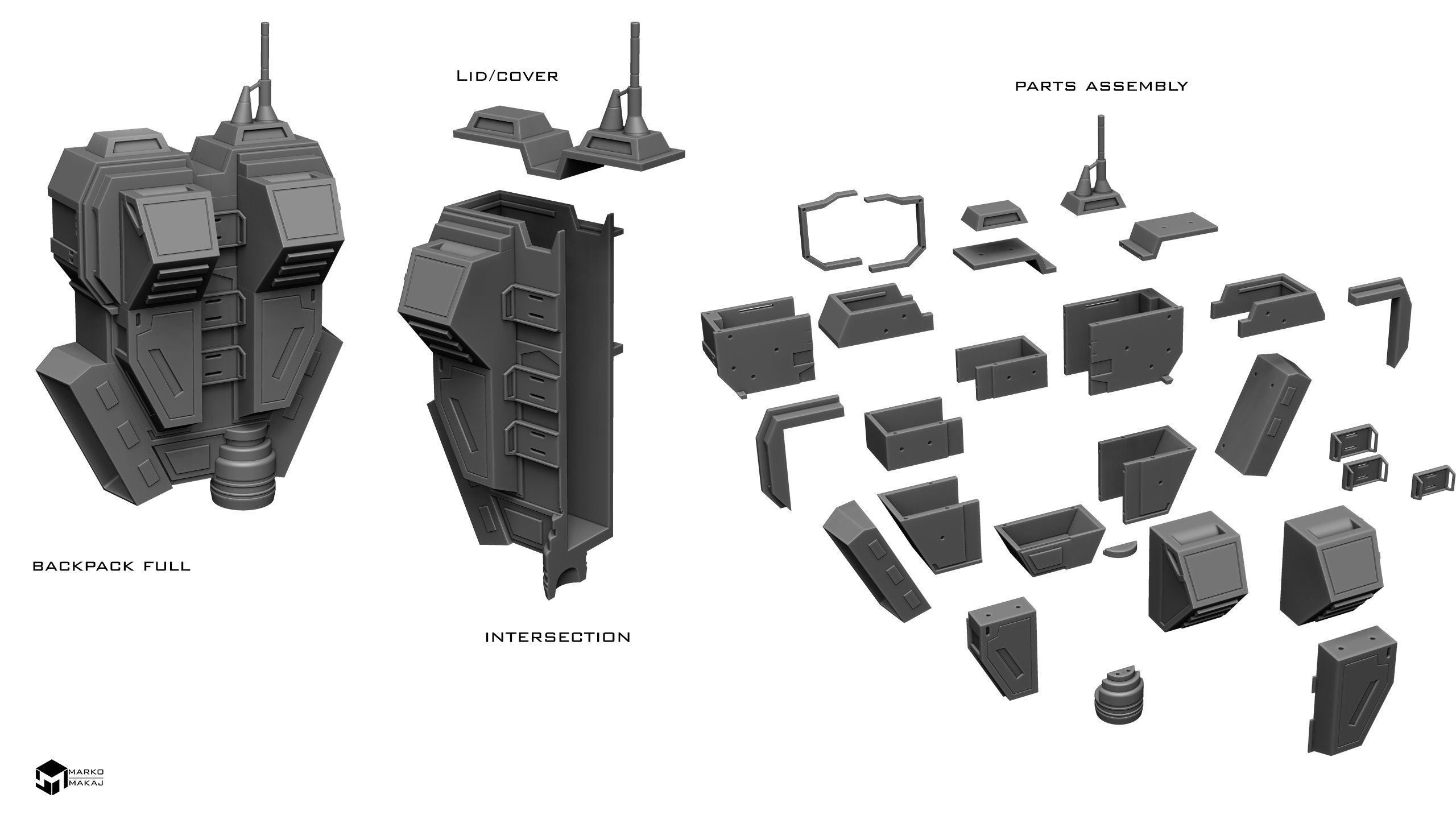 Custom 3d Printable Armor Kit Inspired by the Havoc Squad / - Etsy ...