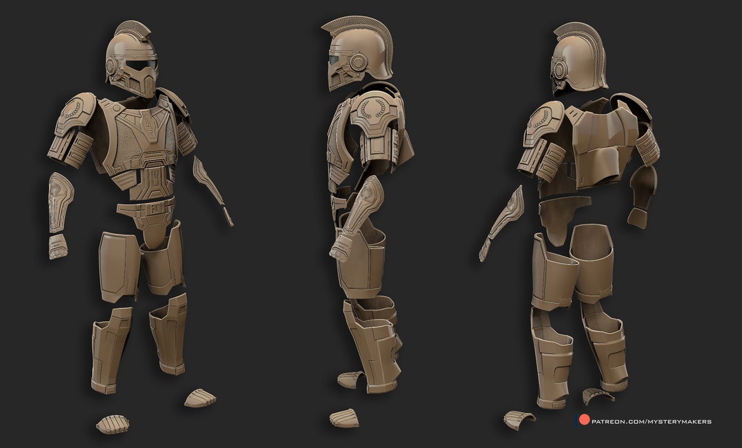 Roman Infantry Armor (stl Files - Digital Download Only) - Etsy Australia