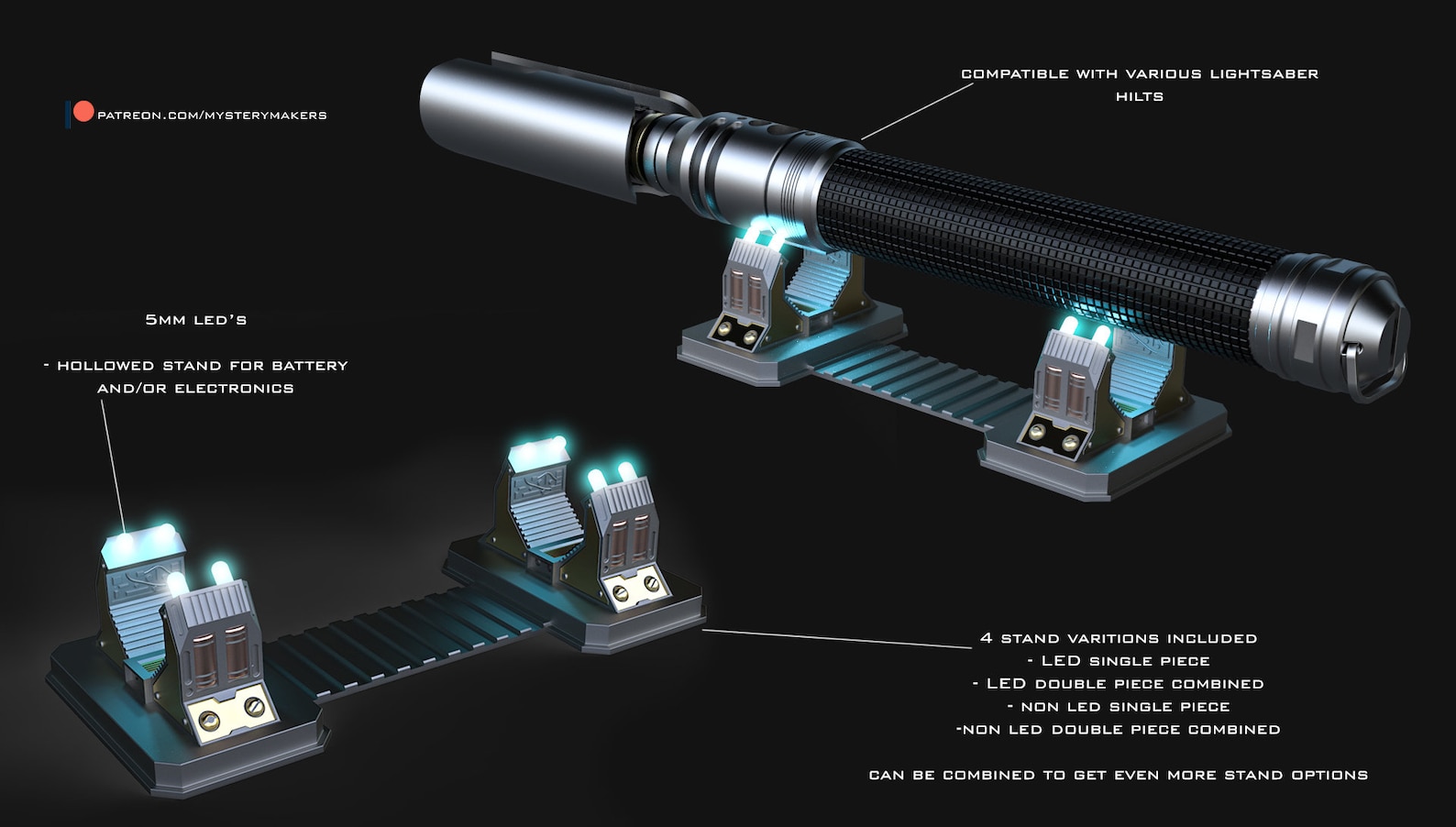 Cal Kestis Functional Lightsaber Files ( Stl Files - DIGITAL DOWNLOAD ...