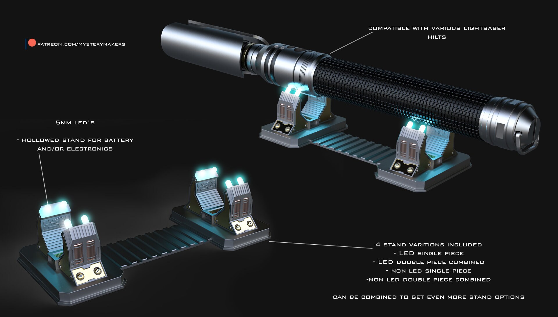Cal Kestis Functional Lightsaber Files ( Stl Files - DIGITAL DOWNLOAD ...