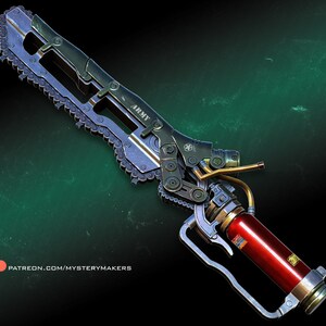 Ripper Inspired by Fallout (stl File - Digital Download Only) - Etsy